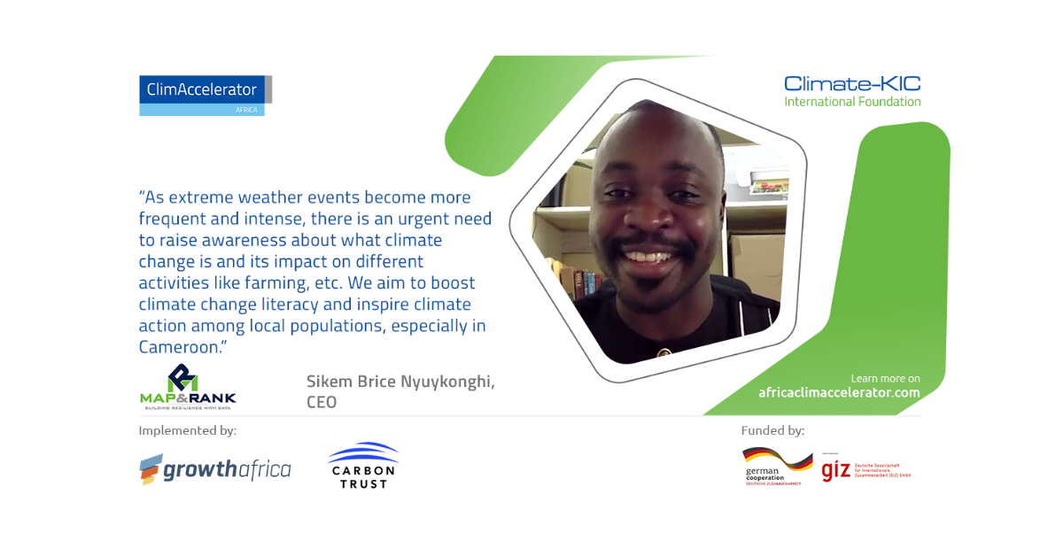 Africa ClimAccelerator Start-Up Spotlight: Map&Rank - ClimAccelerator